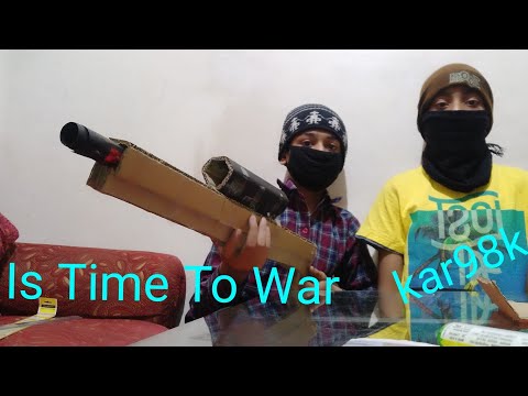 How To Make Kar98k with a Scope by Super Indian Style