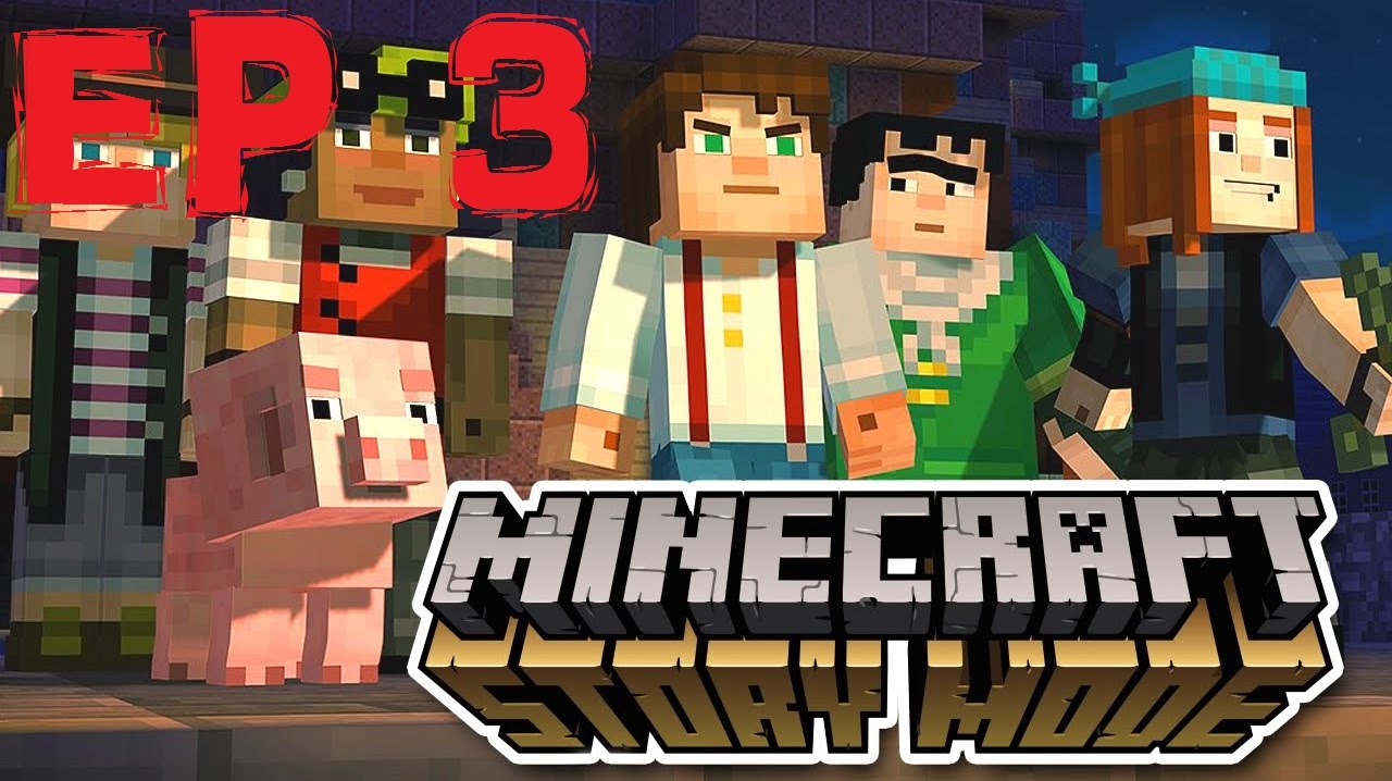 minecraft story mode ep 3: ruben!!! - YouTube