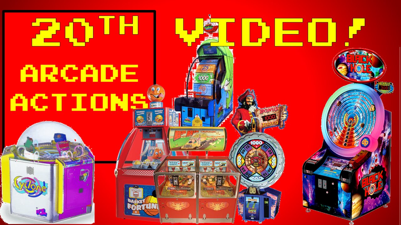 Arcade Actions video #20!!!! Cyclone, Basket Fortune and Big Haul ...