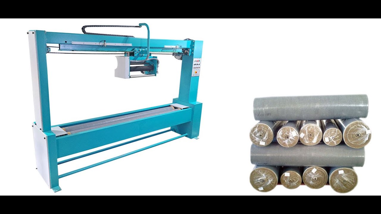 Automatic Roll Stretch Wrapping Machine Mo. 9662660377 - YouTube