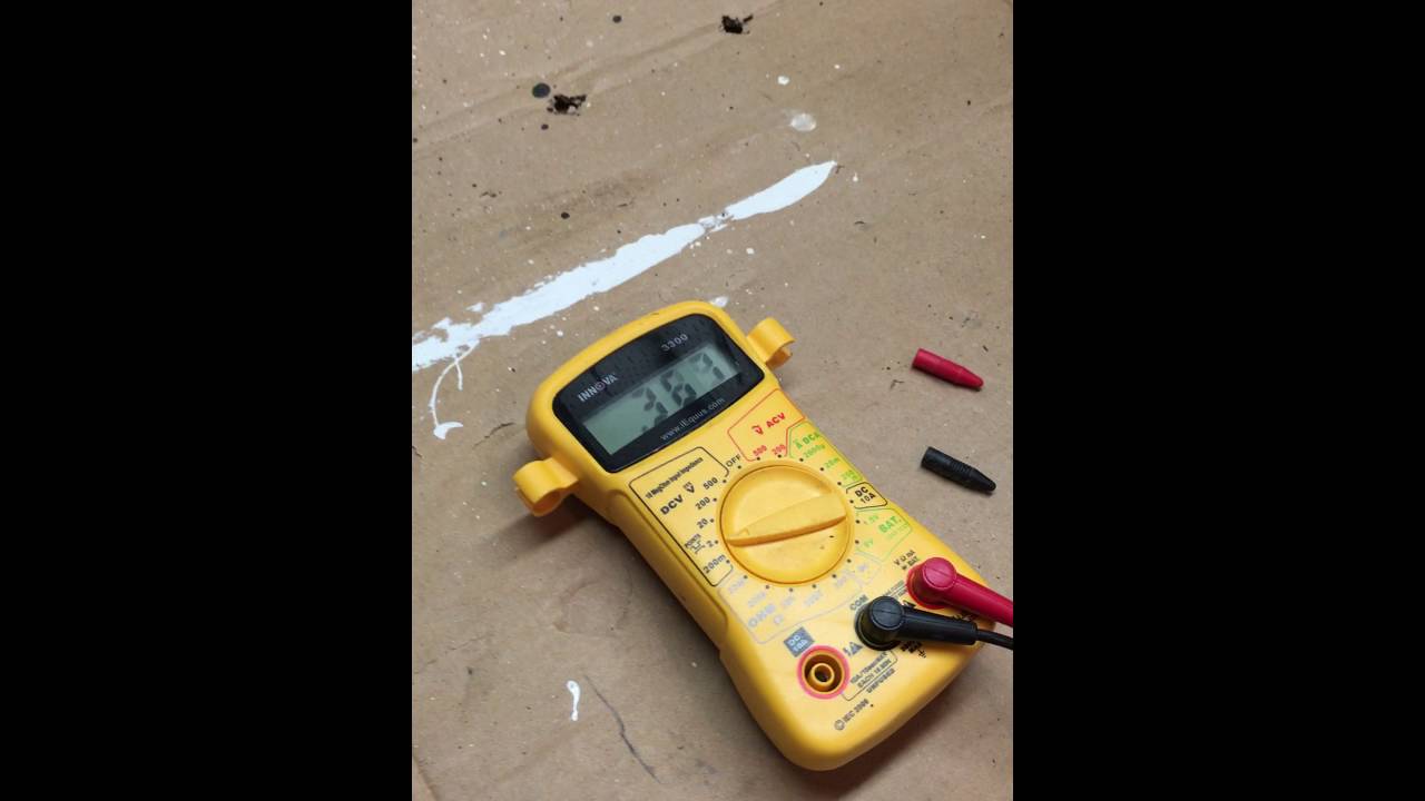 Tractor Generator Test Part II: Voltage - YouTube