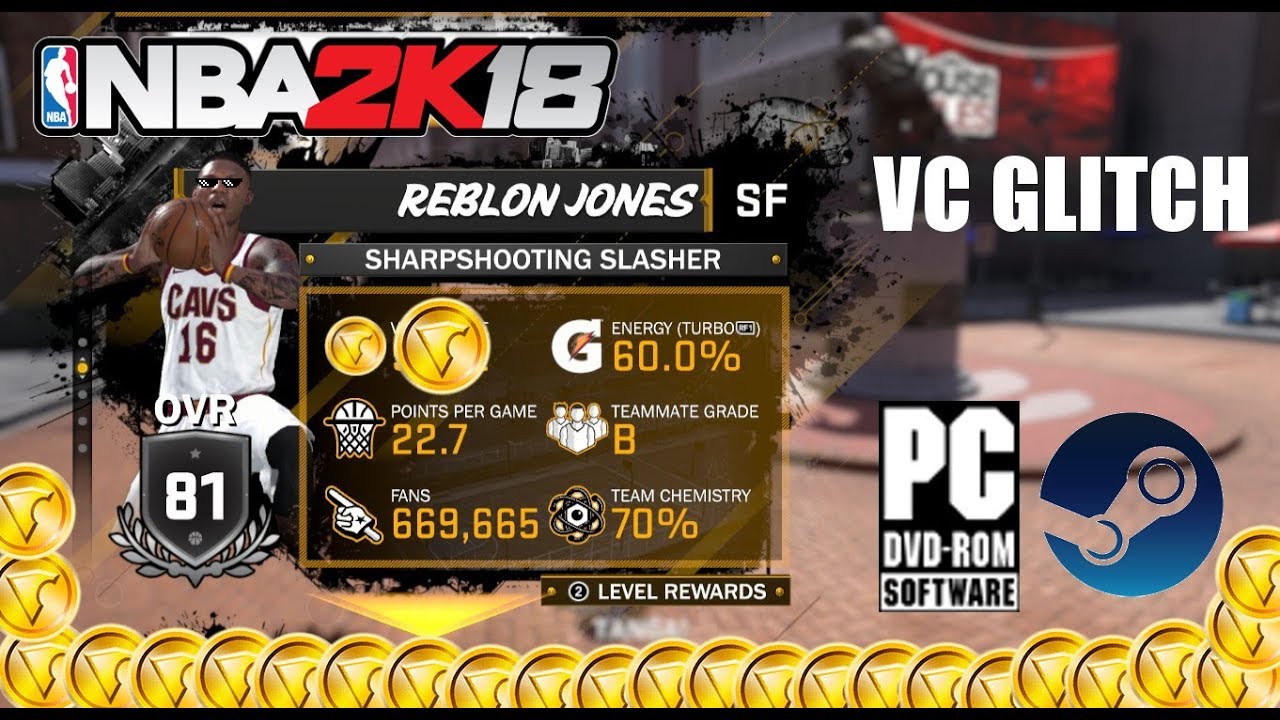 NBA 2k18 - STEAM/PC - VC Glitch ****UPDATED SEPTEMBER 25, 2017 ...