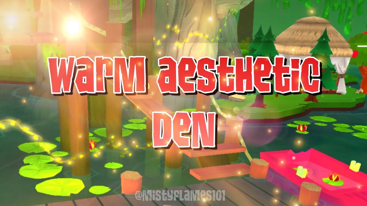 Warm Aesthetic Den SPEED BUILD! || AJPW - YouTube