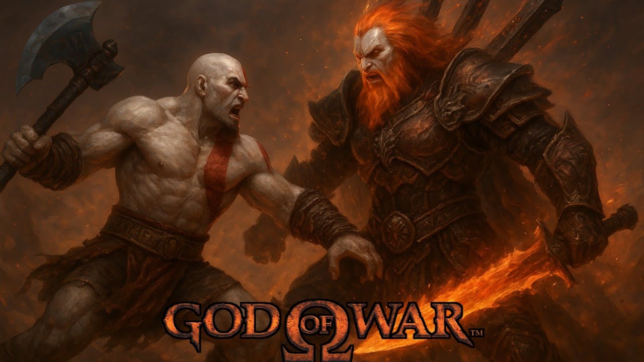 "The Legendary Fight: Kratos vs Ares | God of War 1 - YouTube