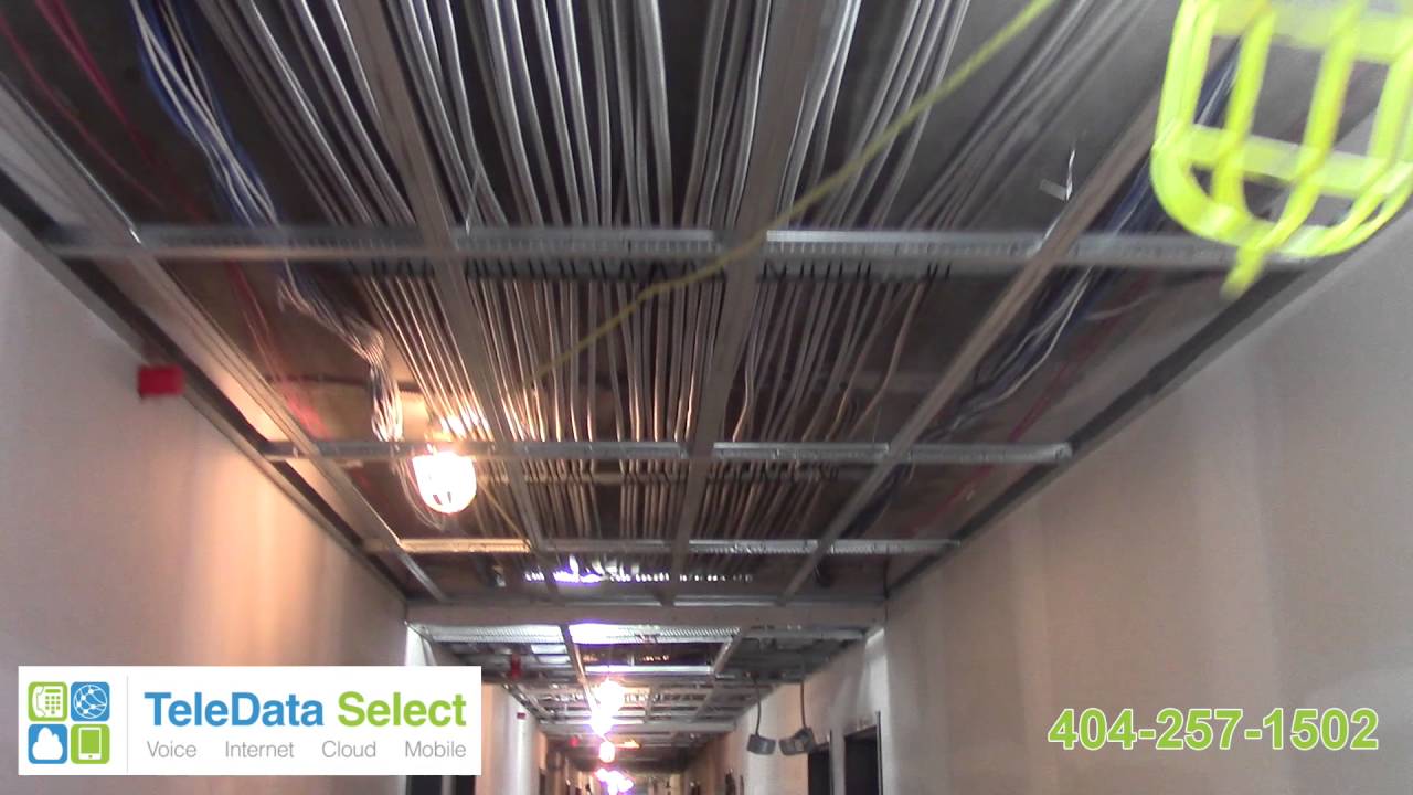 Low Voltage Cable Installation for Hampton Inn - YouTube
