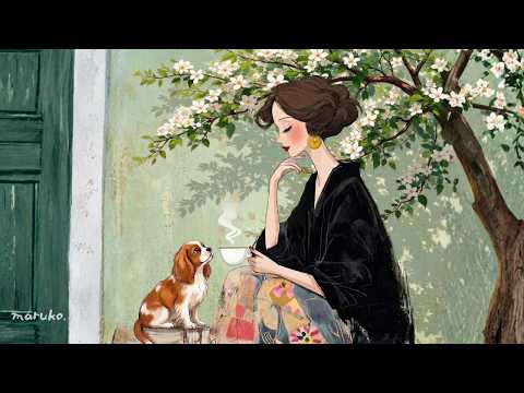 White Petals in the Wind  |  1940s Jazz for Serene Spring