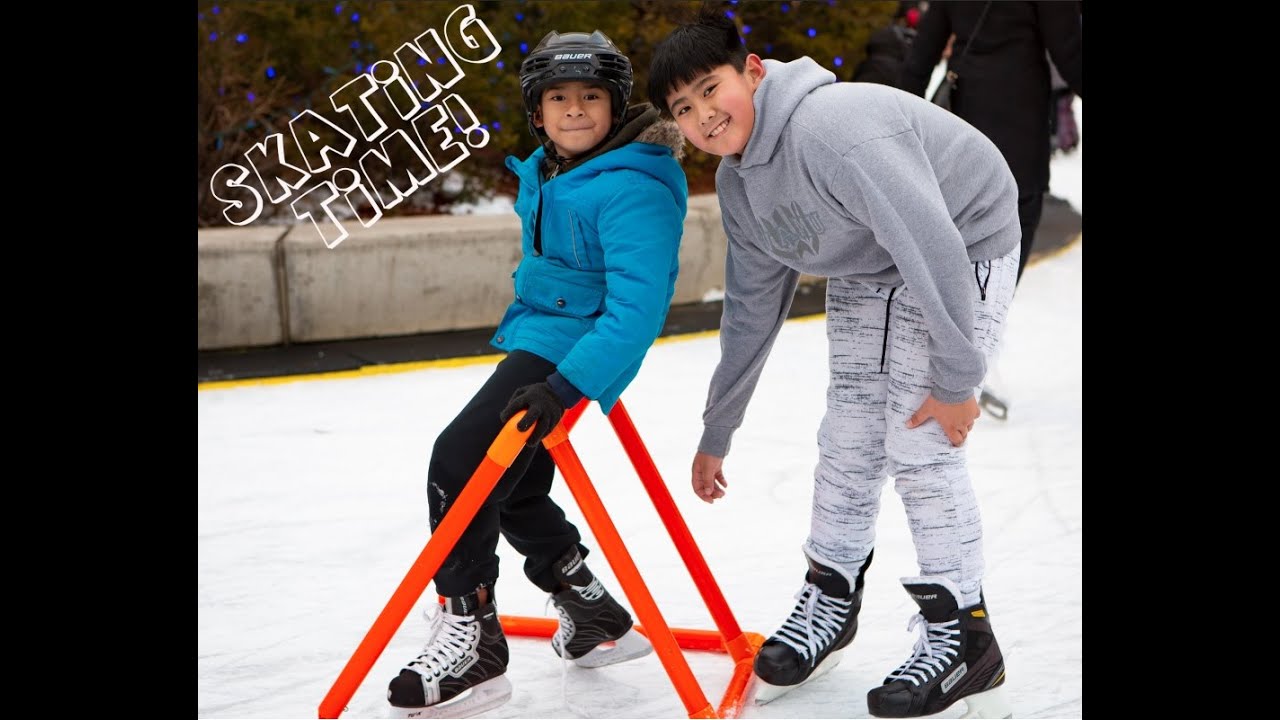 Mississauga Celebration Square Skating Rink - YouTube