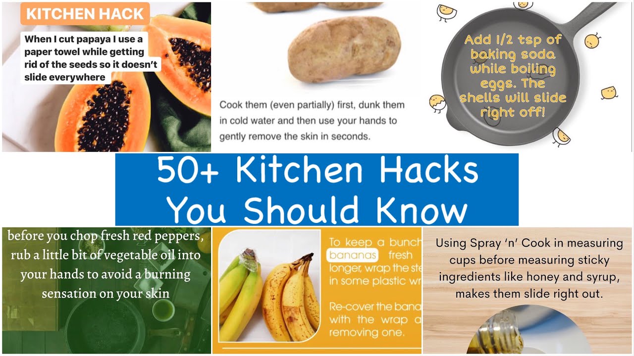 10 Amazing Kitchen Tips & Hacks Useful Cleaning #Kitchen #Hacks|LSR ...