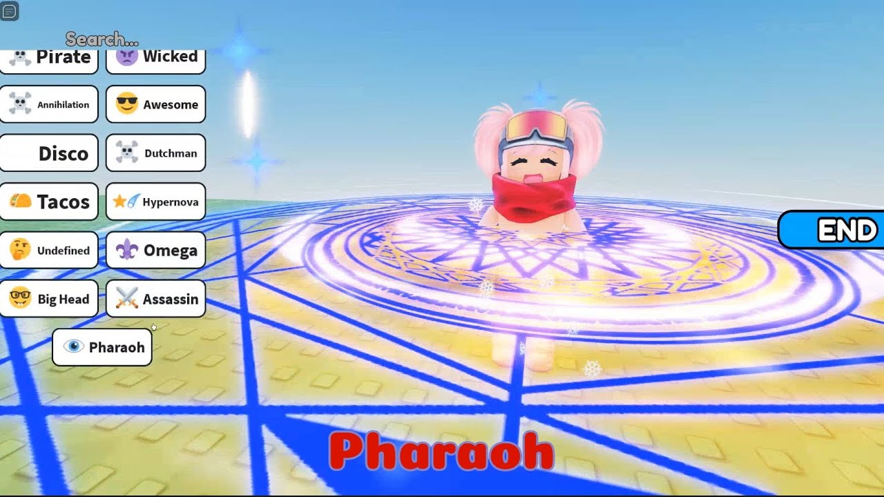 How to Get PHARAOH one of the RAREST AURA in AURA CRAFT [ Legendary ...