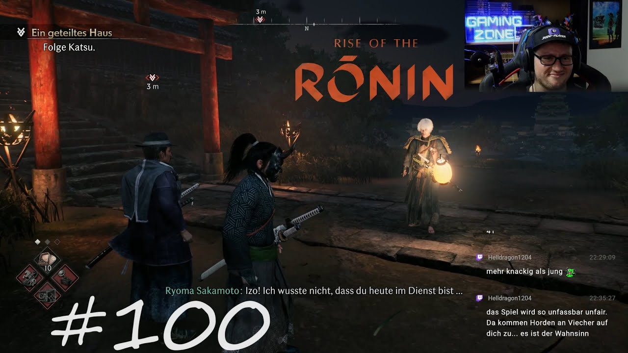 RISE OF THE RONIN #100 - Ein geteiltes Haus ° #ps5 #letsplay #cam - YouTube