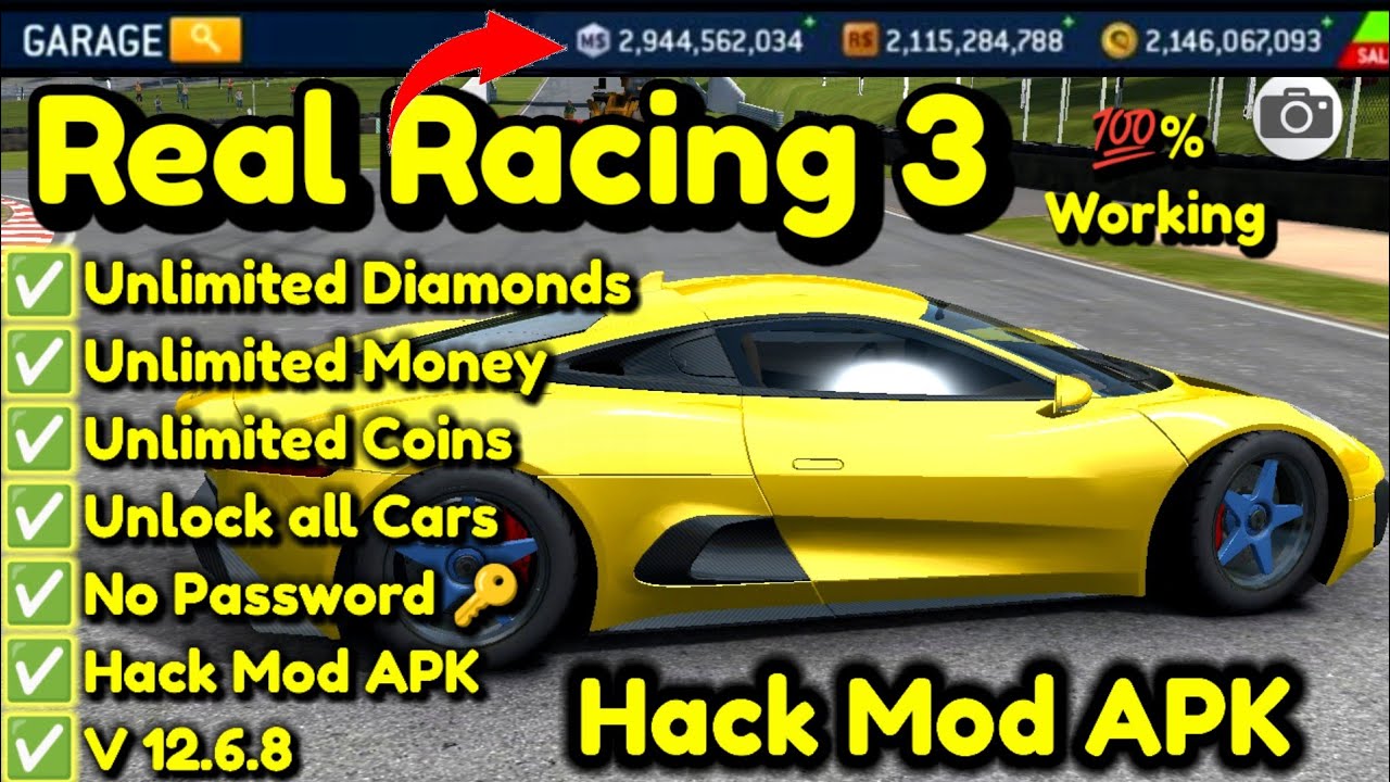 Real Racing 3 Hack Mod APK V 12.6.8 | Real Racing 3 Mod APK Download ...