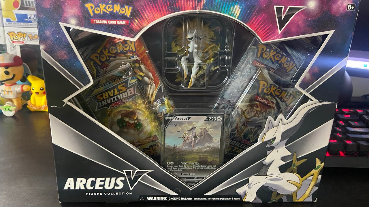 Arceus V Figure Collection - YouTube