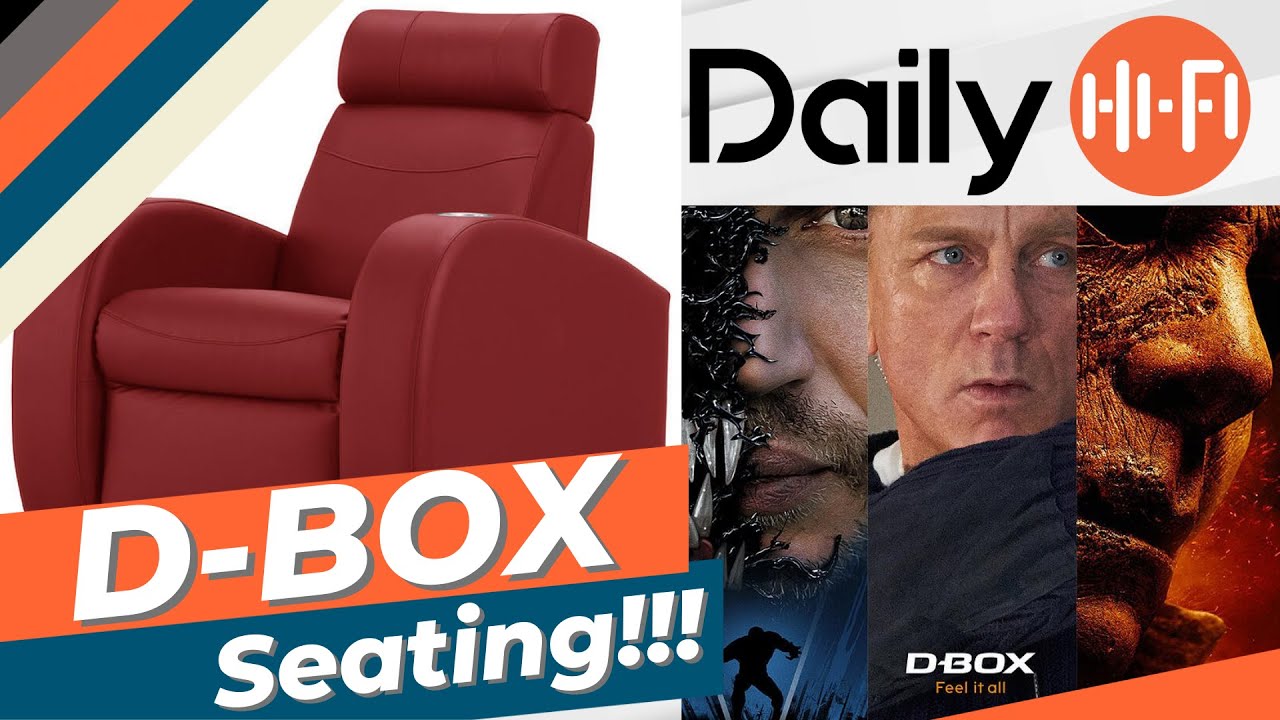 D-BOX Haptic Seating For Your Home Theater! - YouTube