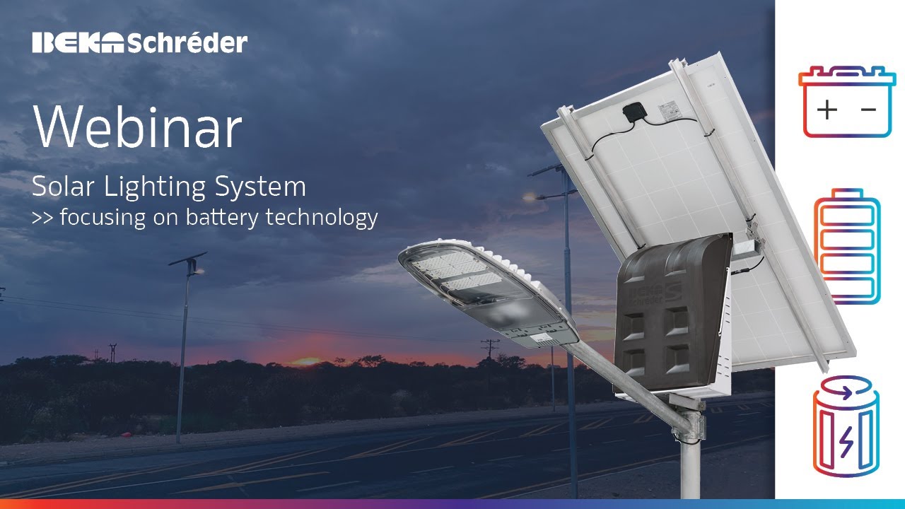 BEKA Schréder's Solar Lighting Webinar - YouTube