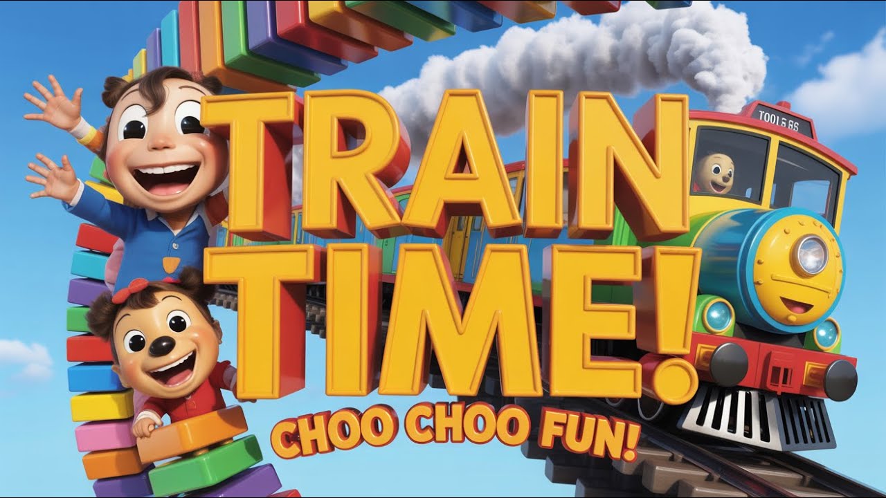 Fun Choo Choo Train Song | Toddler Nursery Rhymes | Baby Songs for ...