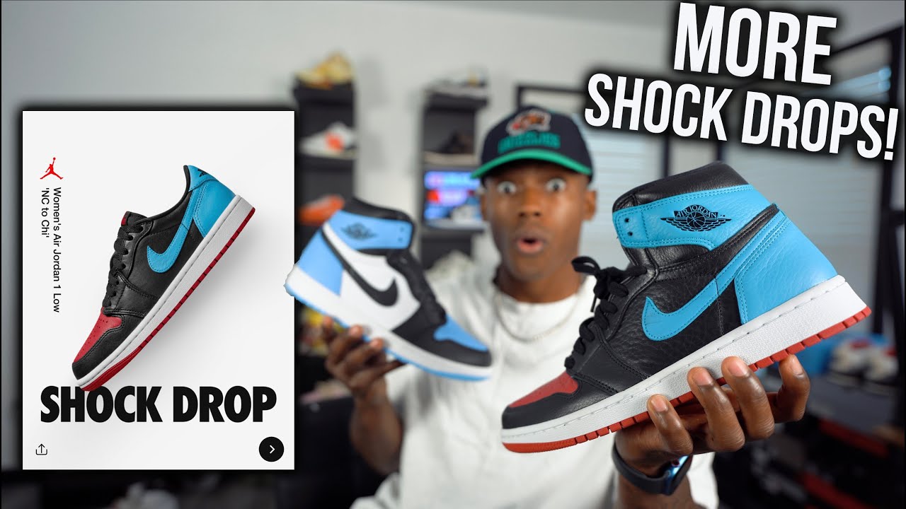 NOBODY EXPECTED THIS SHOCK DROP! Air Jordan 1 Low UNC To CHI SHOCK DROP ...