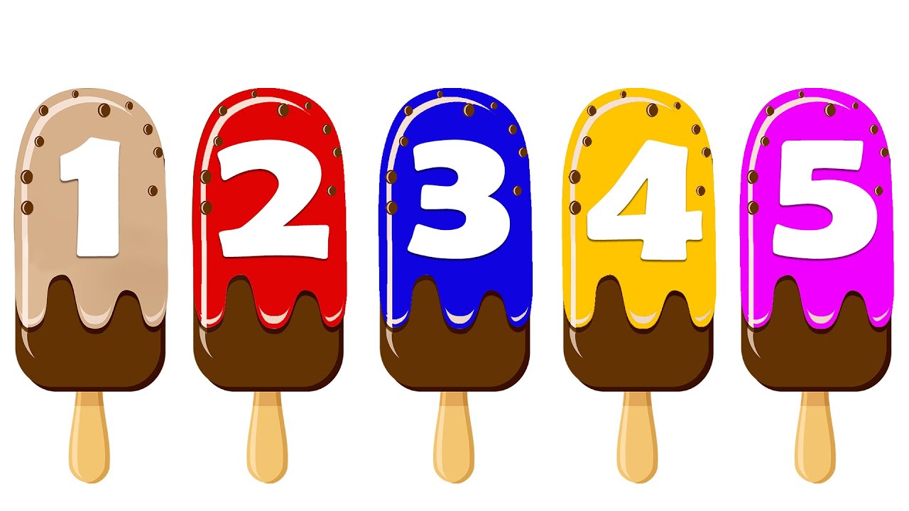 Learn Numbers with Ice Cream | Toddlers learning Videos for Kids | 1 to ...
