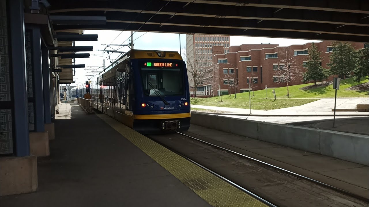 Metro Transit 2012-13 Siemens S70 On the Green Line Train to Union ...