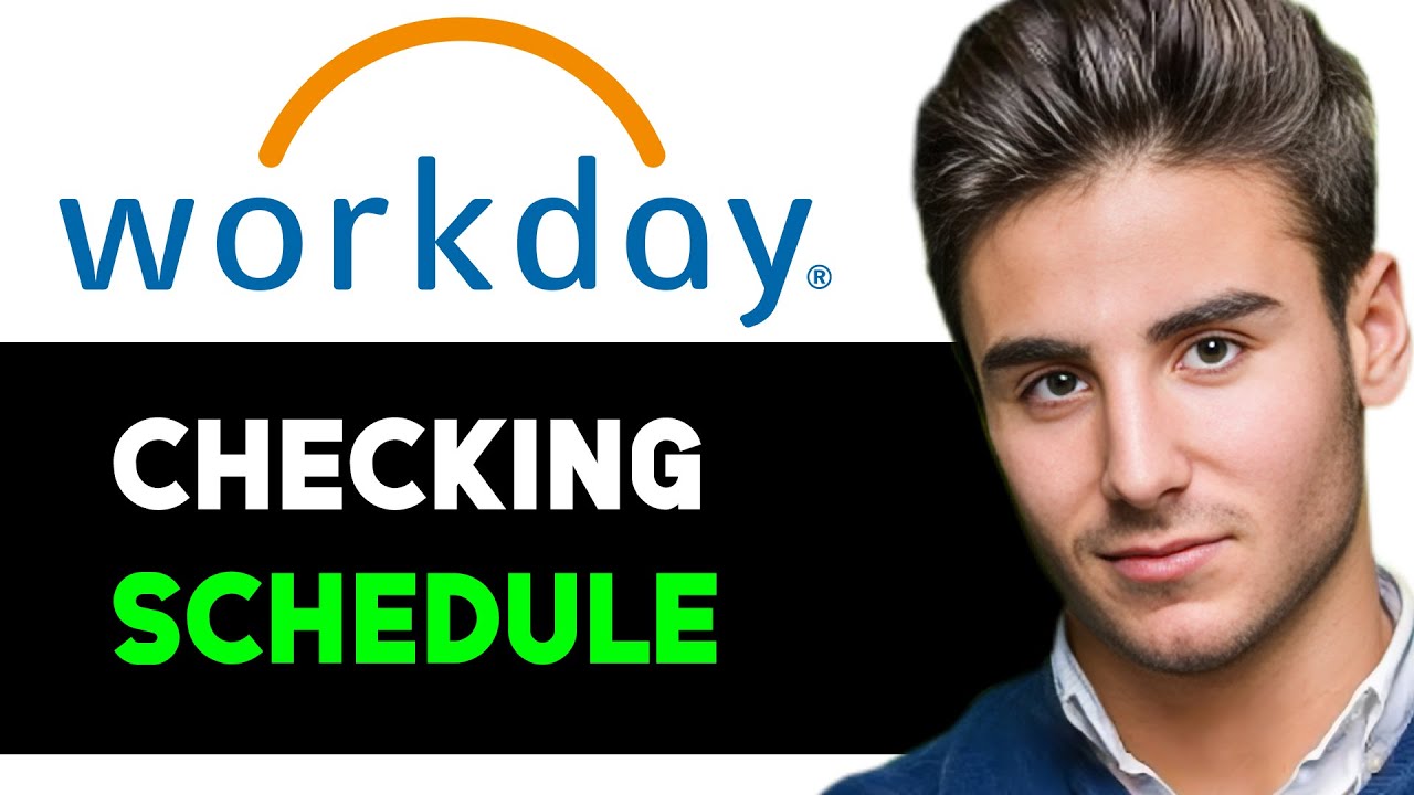 HOW TO CHECK SCHEDULE ON WORKDAY 2025! (FULL GUIDE) - YouTube