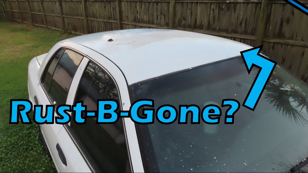 Florida Man with Rattle Can vs Rusty Crown Vic - Part 1 - YouTube