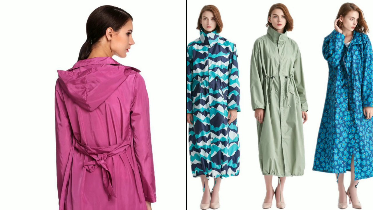 Designer raincoats. - YouTube