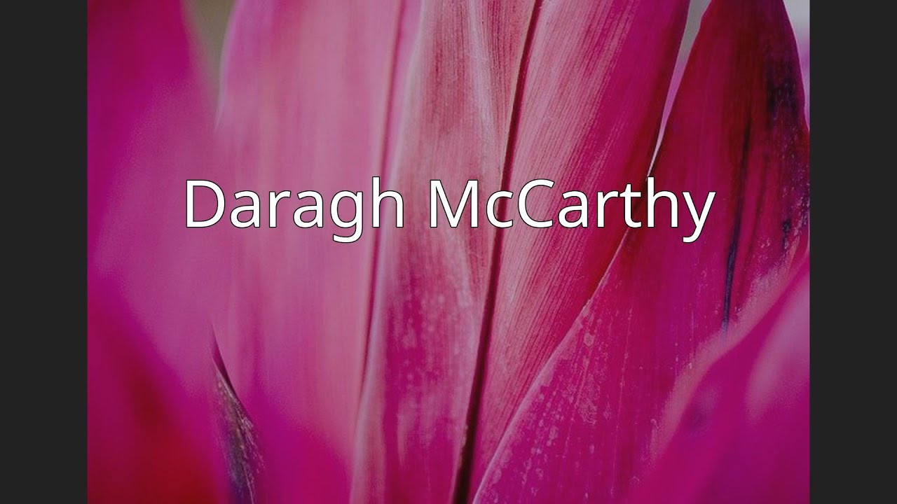 Daragh McCarthy - YouTube