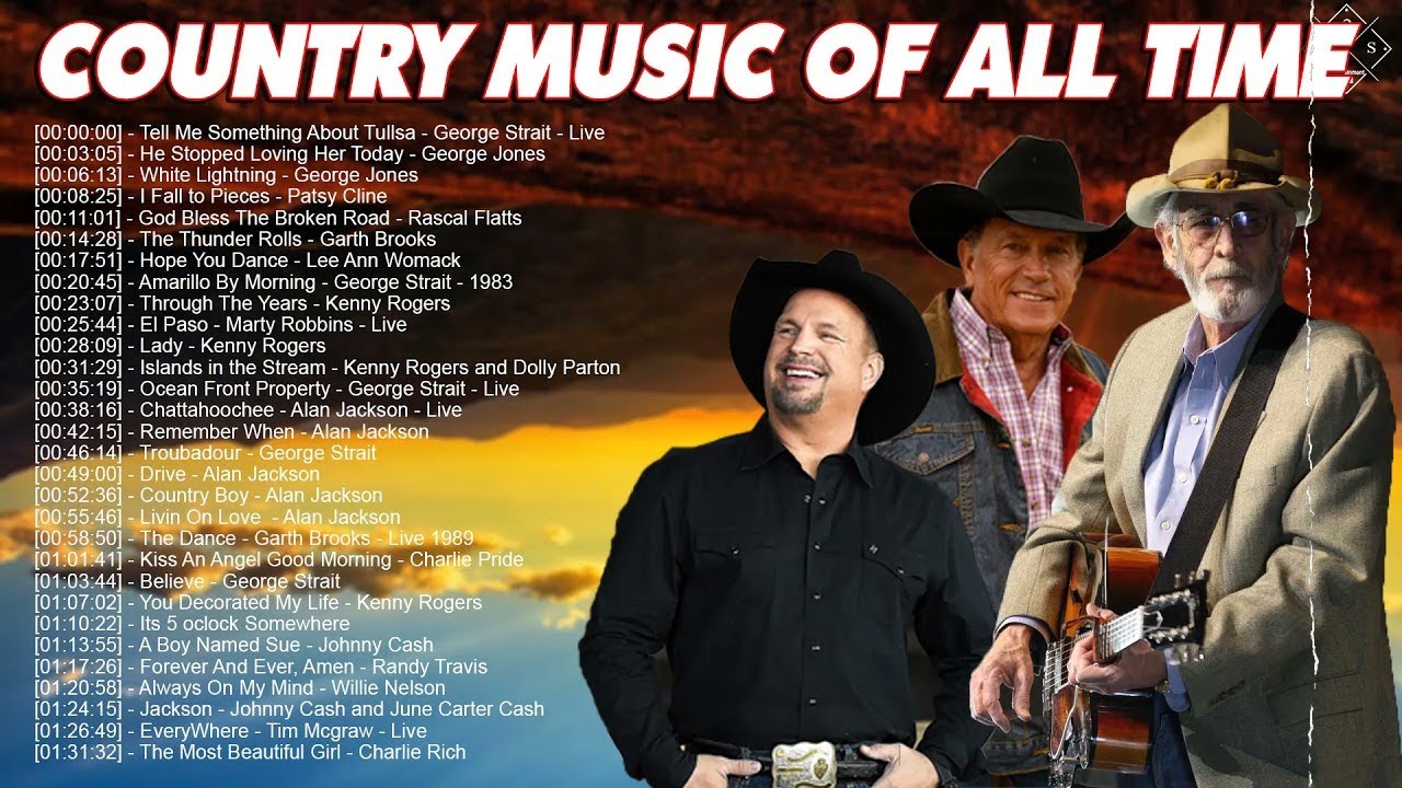 Greatest Hits Classic Country Songs Of All Time 🤠 The Best Of Old ...