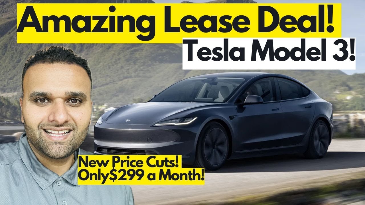 The 2024 Tesla Model 3 Long Range is a MUST-LEASE at Just $299/mo ...