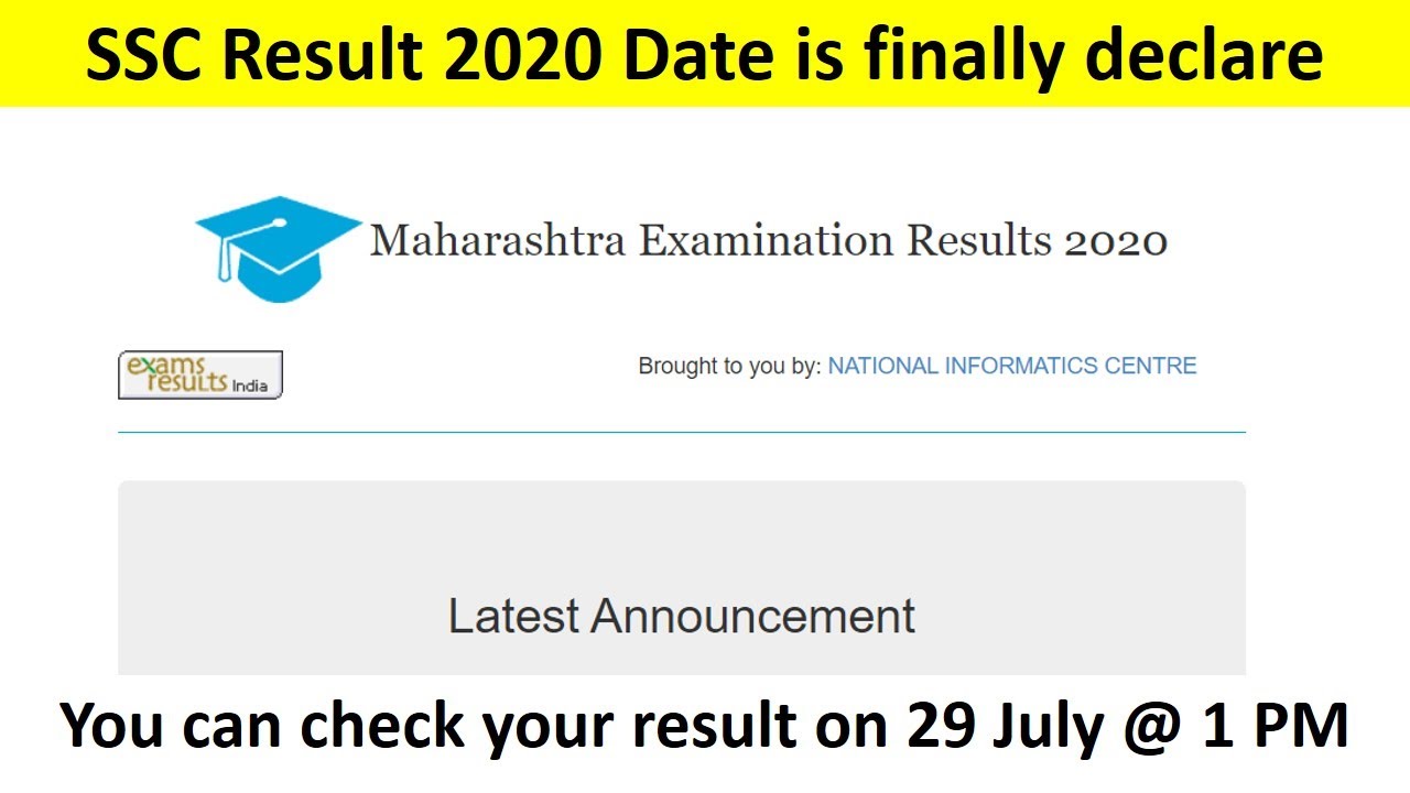 Finally SSC result 2020 date Declare by Maharashtra Board | Watch ...