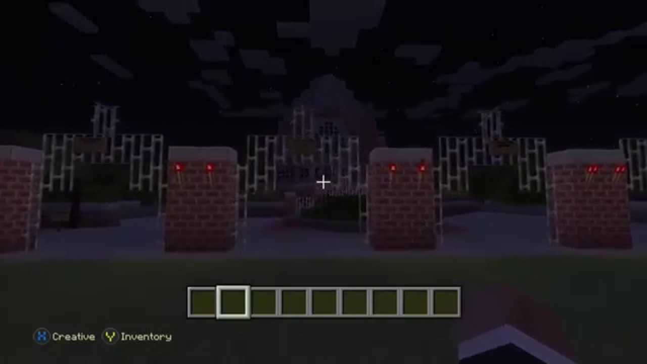 minecraft haunted mansion ride disney world - YouTube