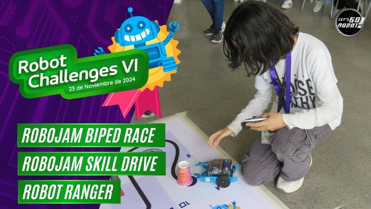 RoboJam Skill Drive, Biped Race y Robot Ranger - Magic Zone Robot ...