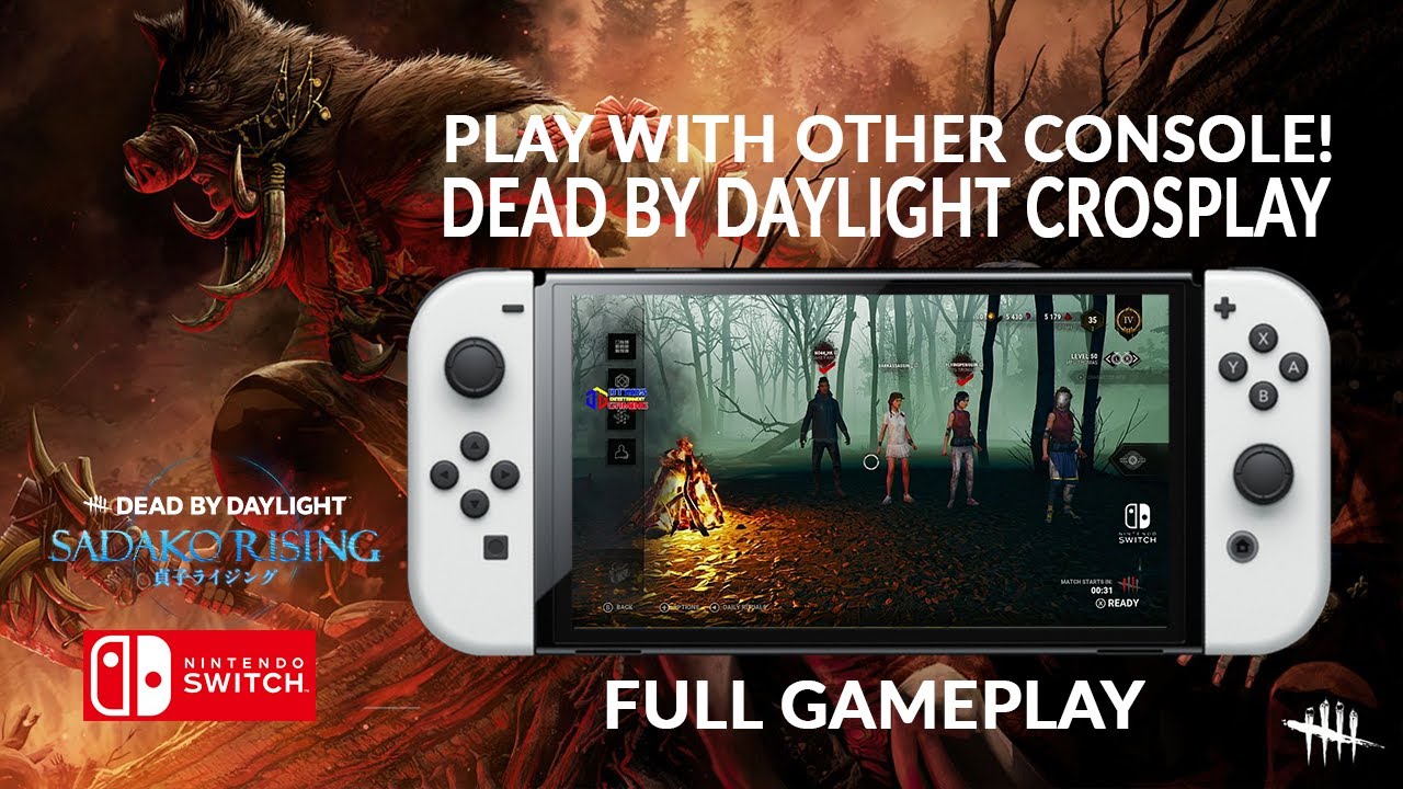 DEAD BY DAYLIGHT SADAKO RISING UPDATE ON NINTENDO SWITCH FULL Gameplay ...