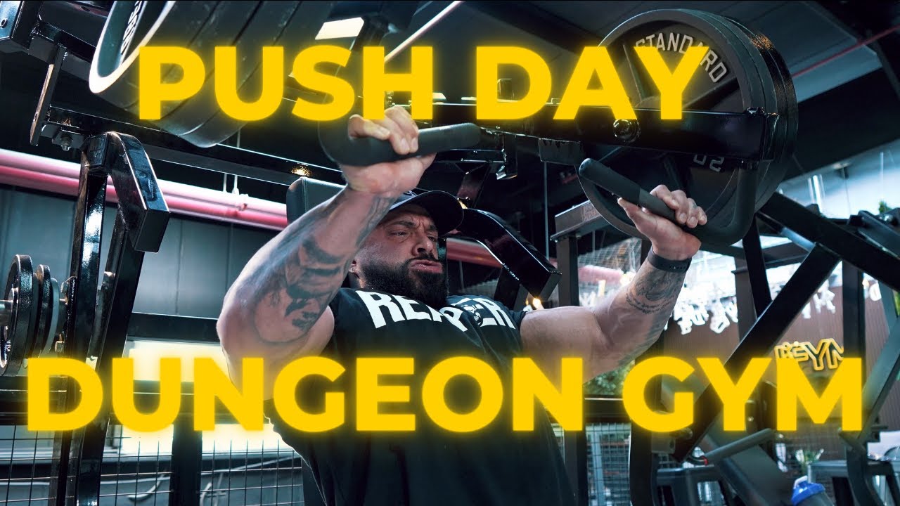 IFBB PRO Jamie Do Rego | Push Day - YouTube