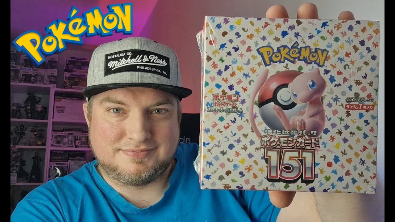 POKEMON 151 - Japanisches Display geöffnet - YouTube