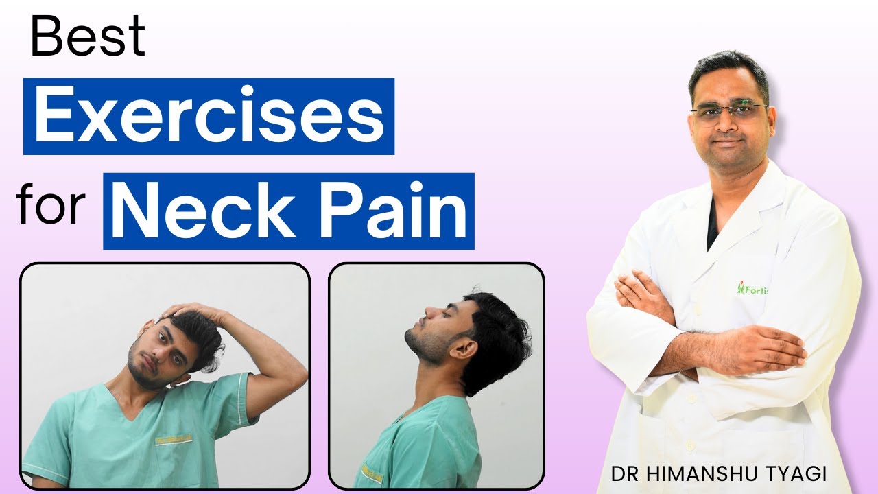 Best Exercises for Neck pain/cervical Spondylitis/ cervical Disc ...