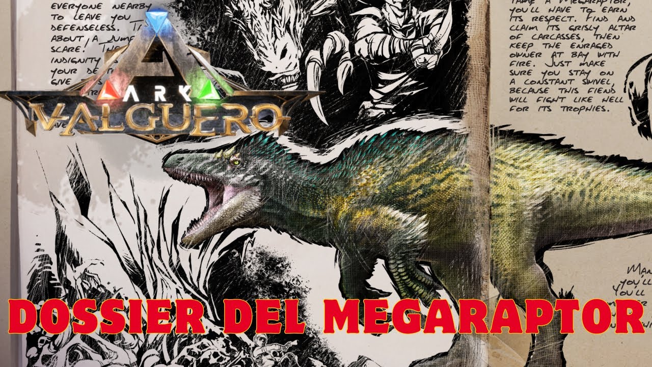 DOSSIER DEL MEGARAPTOR | ACTUALIZACION GRANDE DE ARK SURVIVAL ASCENDED ...