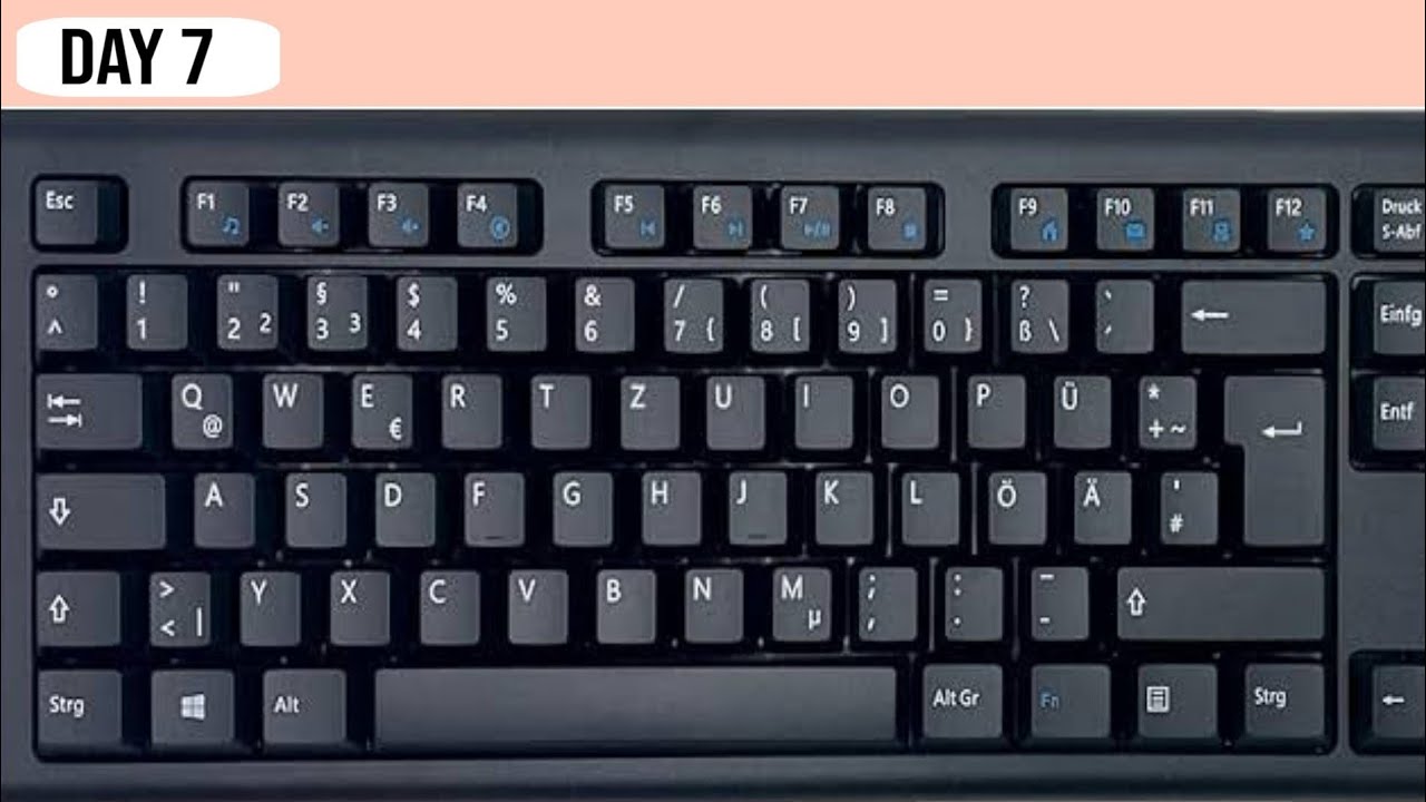 English Typing Course Day 7 | Computer Typing Course | Touch Typing ...