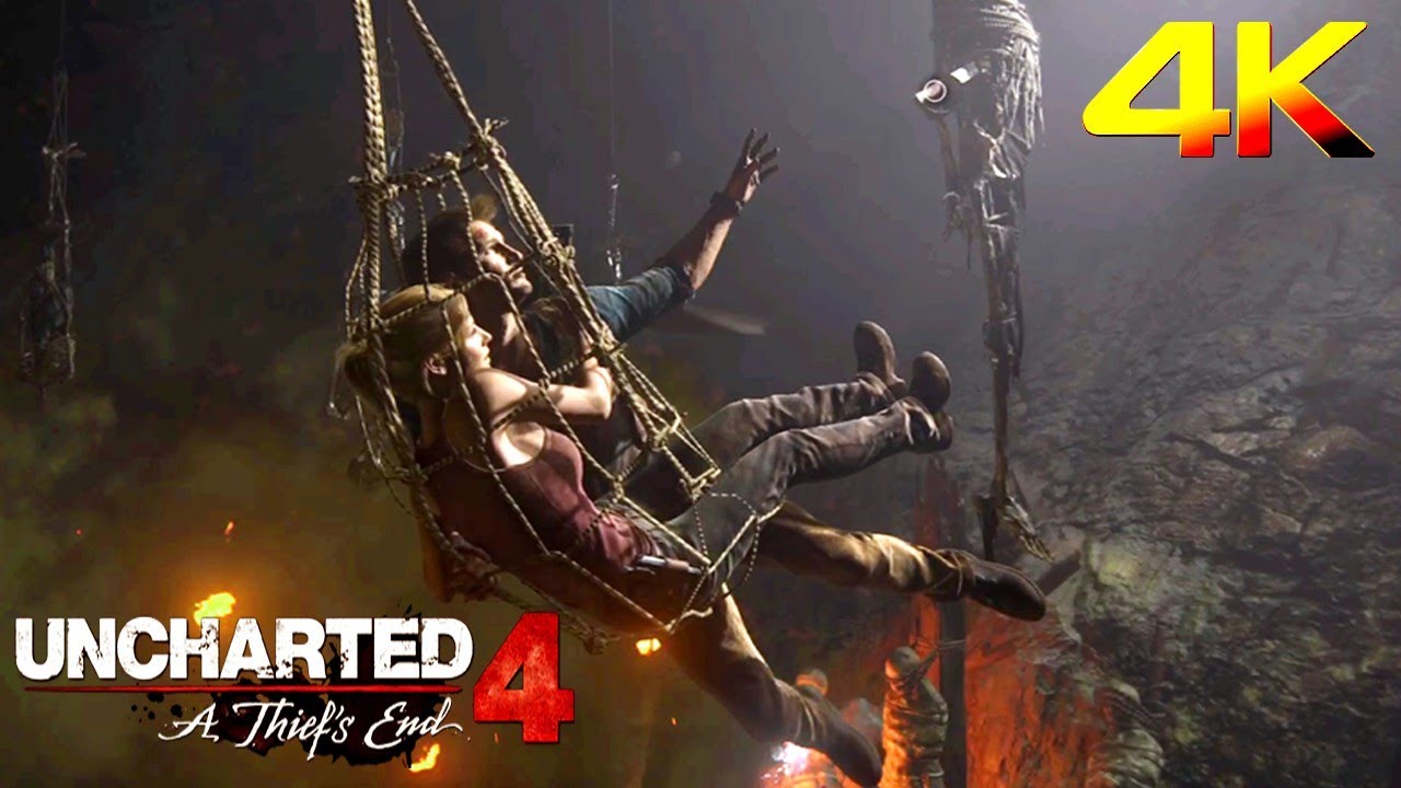 Uncharted 4 Thiefs End • Mummy Death Trapped | PS5 4K - YouTube