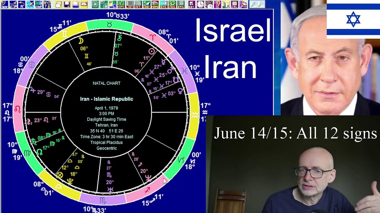 Astrology for the Wkd June 14 2025 ALL 12 SIGNS Iran, Israel - YouTube