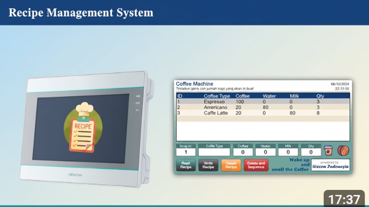 HOW TO MAKE RECIPE IN HMI #RECIPE #HMI - YouTube