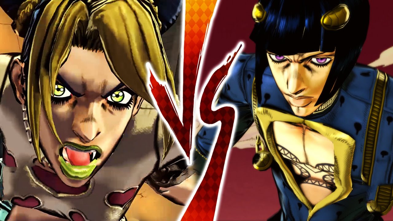 Jolyne Cujoh VS Bruno Buccellati - YouTube