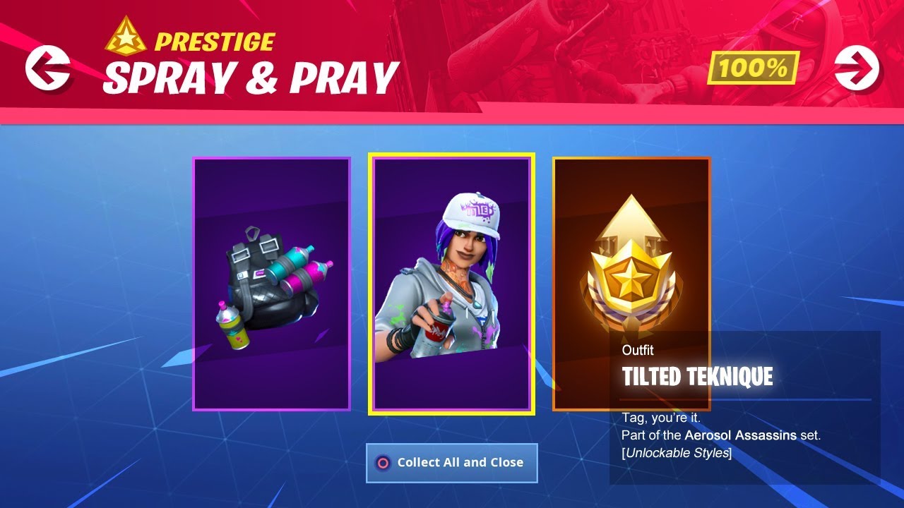 NEW "SPRAY & PRAY CHALLENGES" REWARDS! // Use Code: byArteer (Fortnite ...