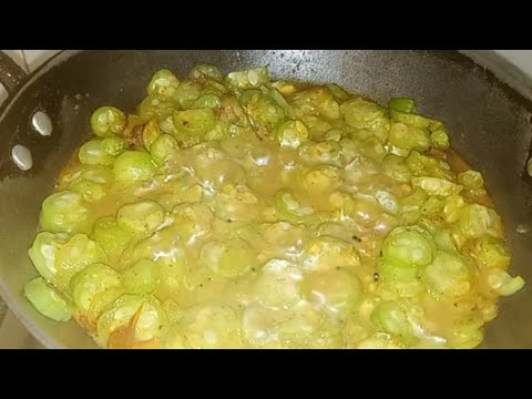 Ridge Gourd😄Jhugni ki sabji। झुगनी की सब्जी village style। Village ...