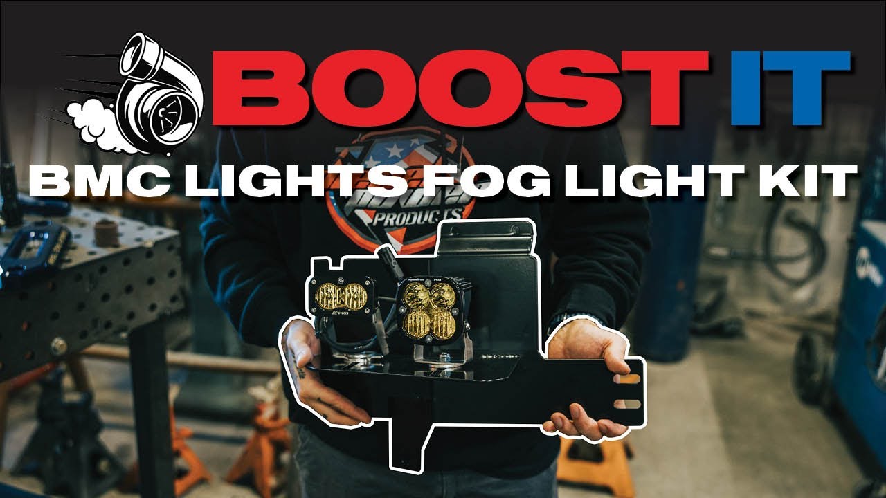 BOOST IT | BMC LIGHTS FOG LIGHT KIT FOR THE 23-24 FORD SUPERDUTY - YouTube
