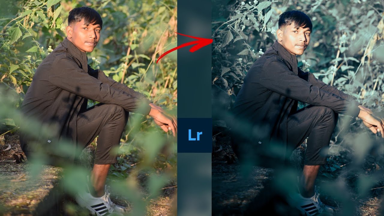 Lightroom Mobile Light Blue Tone Hindi Tutorial || Raees Editing - YouTube