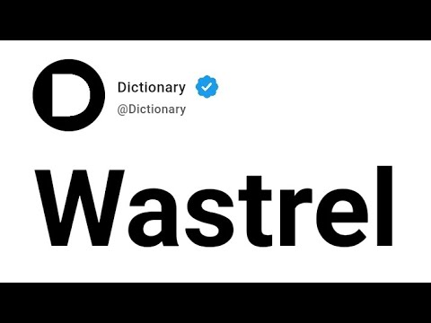 Wastrel Meaning In English