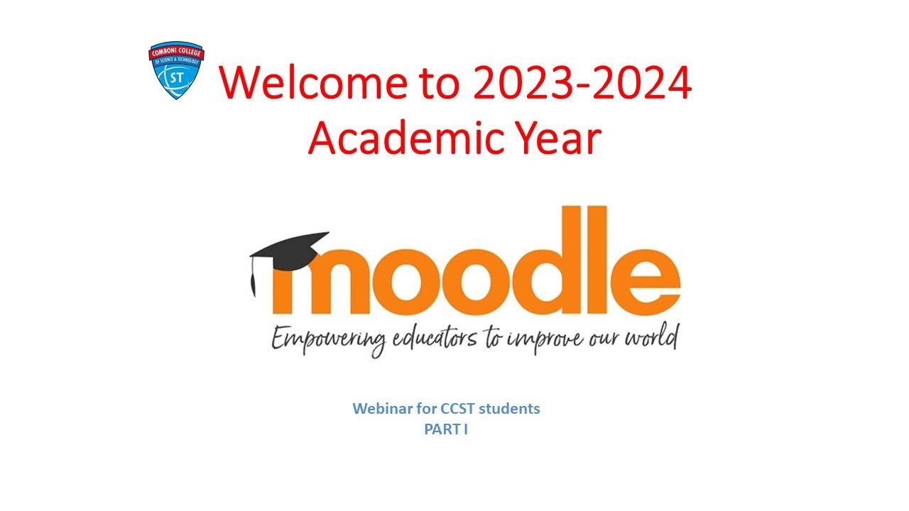 Welcome to 2023 2024 Academic Year Students Part I - YouTube