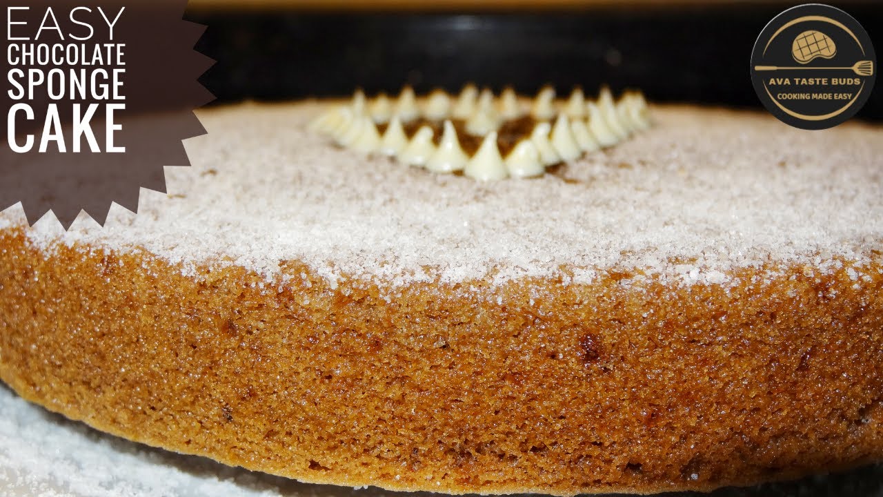 Chocolate Cake/Easy Super Moist Chocolate Sponge Cake/Eggless/Milkmaid/ Microwave/Beginner's ...