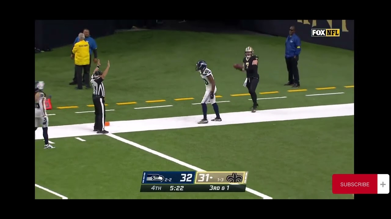 Taysom Hill with a insane touchdown run!! What a way to make a big touchdown run! What a play ...