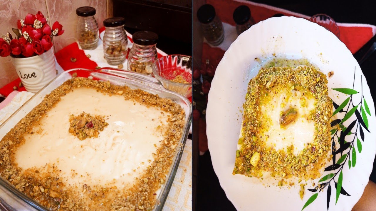 LAYALI LUBNAN ||Arabian dessert|Pudding |Dessert|Rufdha's Kitchen - YouTube